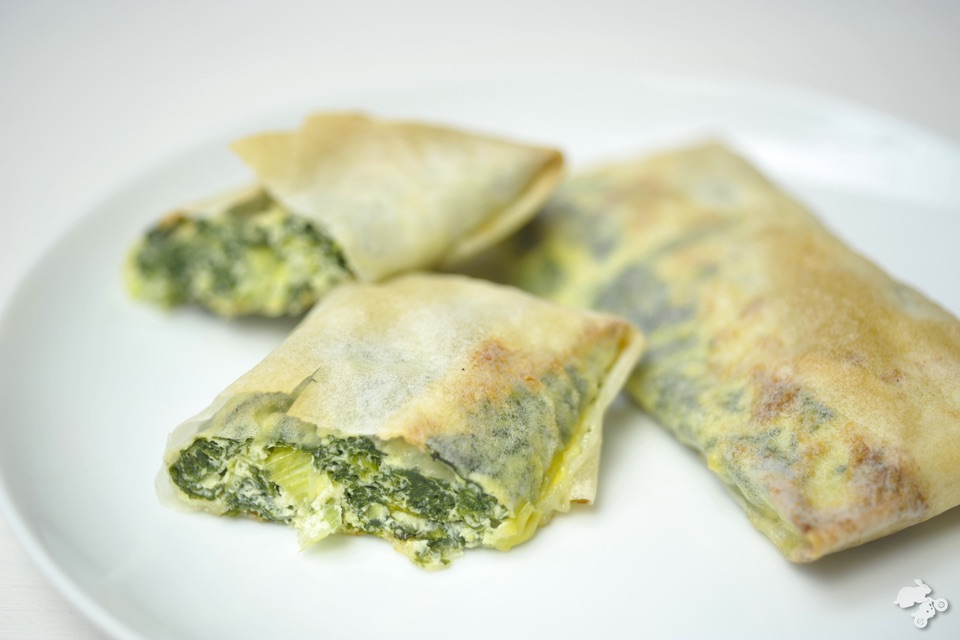 Filodeeg met spinazie en ricotta, hartige taartjes - Keet Smakelijk